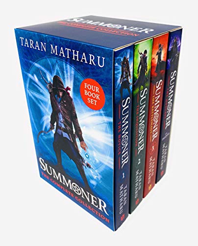 Taran Matharu The Summoner 4 Books Collection Set (The Battlemage, The ...