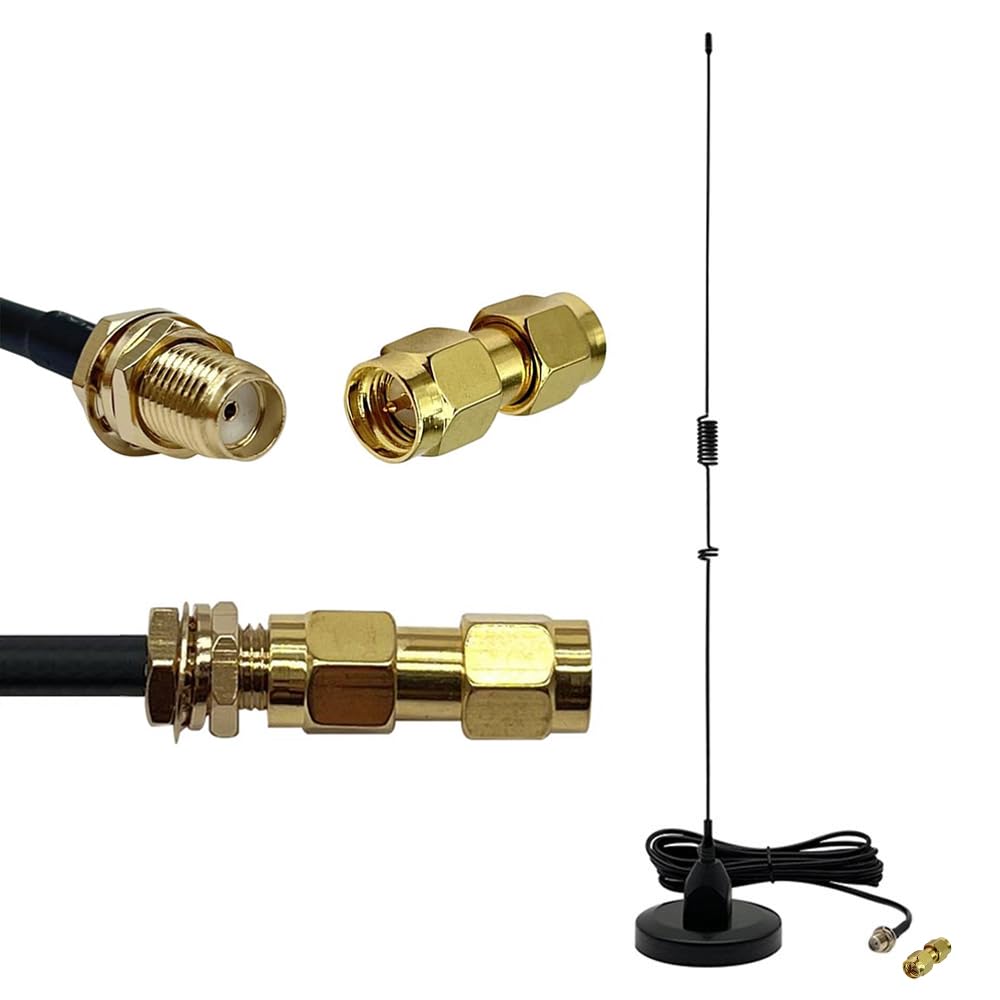 LSENG Dual Band VHF UHF 136-174MHz 400-470MHz Ham Radio Magnetic Base ...