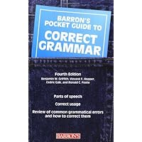 Pocket Guide to Correct Grammar (Barron's Pocket Guides): Griffith ...