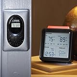 Amazon.com : Brookstone Wireless 5-Day Forecaster Desk Clock : Weather ...