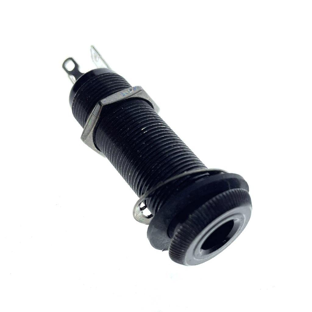 Mua KAISH 6.35mm Brass Mono Guitar Bass Barrel Jack Socket Cylinder ...