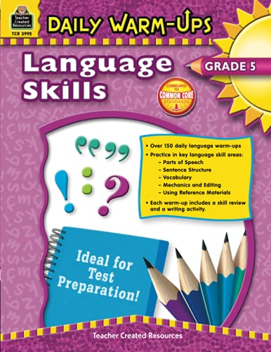Daily Warm-Ups: Language Skills Grade 5: Language Skills Grade 5 ...