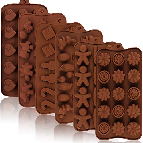Candy Chocolate Molds, Silicone Mold Tray for Soft Candies, Gummy ...