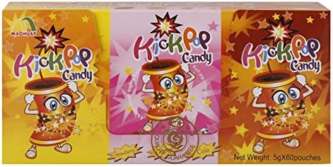 Maohuat Kick Pop Candy, 5 gm, 60 Pouches price in UAE | Amazon UAE ...