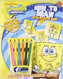 SpongeBob Squarepants How to Draw Activity Pack: 9781472329608: Amazon ...