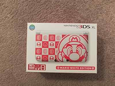 Amazon.com: Nintendo 3DS XL Mario White Edition (Import): Video Games