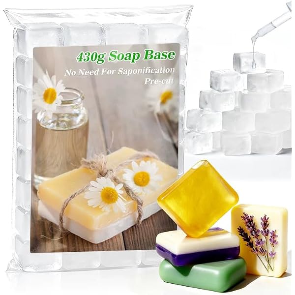 SLS Free Soap Melt And Pour Soap Base Clear - SLS & SLES Free 1Kg Block ...