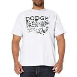 Amazon.com: Dodge Scat Pack Flames T-Shirt : Clothing, Shoes & Jewelry