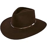 Stetson 0440 Carson Cowboy Hat Color Black (7) at Amazon Men’s Clothing ...