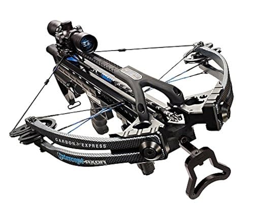 Carbon Express Intercept Axon LT Crossbow Kit (Rope Cocker, 3 Arrow ...