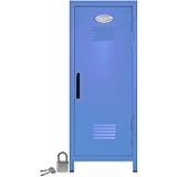 Amazon.com : Mini Locker with Lock and Key Purple -10.75" Tall x 4.125 ...