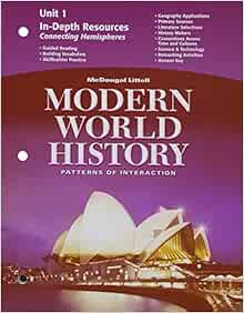Amazon.com: McDougal Littell World History: Patterns of Interaction: In ...