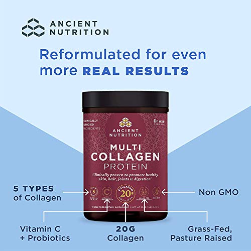 Collagen Powder Protein with Probiotics by Ancient Nutrition ...