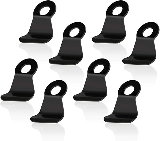 Stove Glass Clips, AIEVE 8 Pack Wood Burner Glass Metal Retaining Clips ...