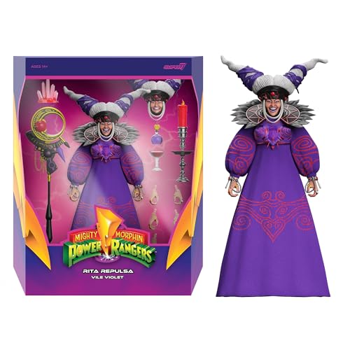 Super7 ULTIMATES! Mighty Morphin Power Rangers Rita Repulsa (Vile ...
