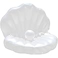 Amazon.com: FAYKES Inflatable Seashell Pool Float, Blow Up Giant Clam ...