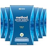 Amazon.com: Method Dryer Sheets, Fabric Softener and Static Reducer ...