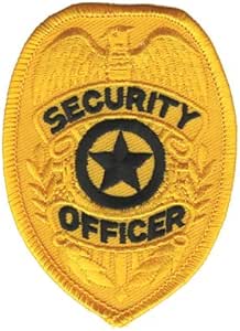 Amazon.com: Security Officer Emblem (Gold and Black): Home Improvement