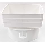 Plastic Universal Downspout to Drain Tile Adapter (4X4X4, BLACK ...