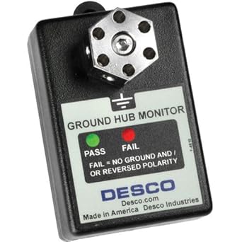 Desco Ground Hub Monitor - 2 in Length - 3 in Wide - 1.3 in Deep ...