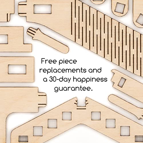 Intrism Mini - 3D Puzzle & Wooden Marble Maze for Kids & Adults, Ages ...