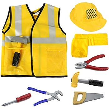 Amazon.com: Child Hard Hat - Ages 2 to 6 - Kids Yellow Safety ...