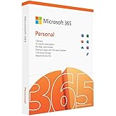 Microsoft 365 Personal | Suscripción anual | Para 1 PC o Mac, 1 tableta incluyendo iPad, Android ...