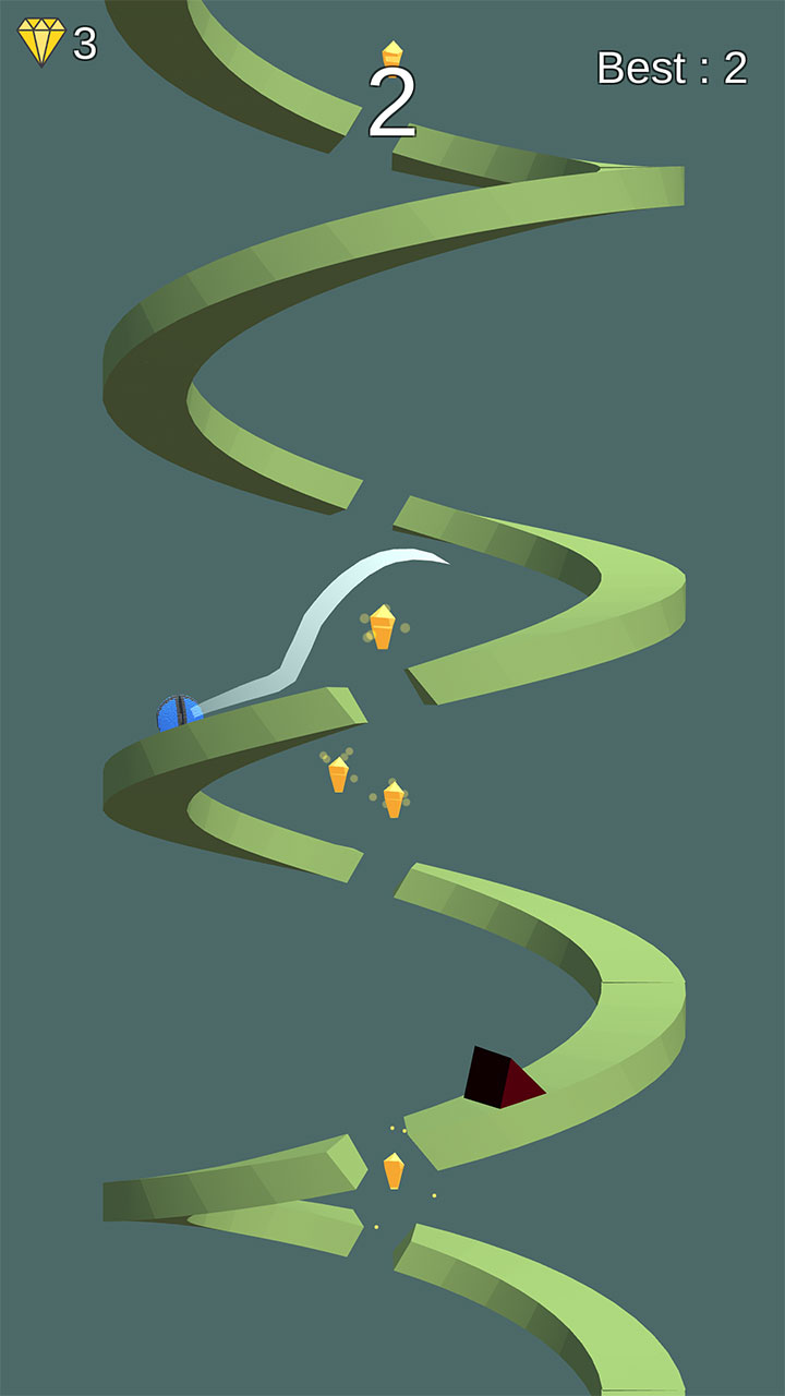 Helix Spiral Jump Game Pro: An Addicting and Colorful Journey down ...