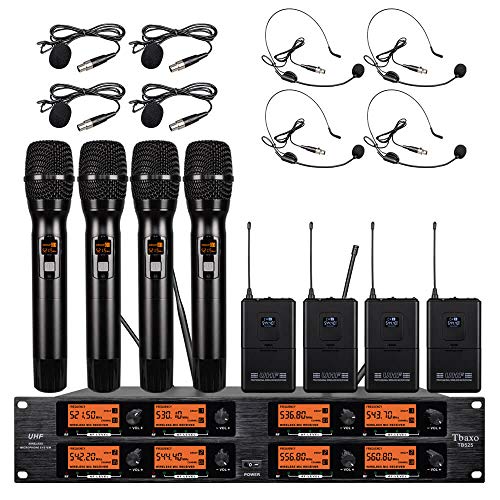 Wenwen 1 Frequency B Wireless Microphone System 8 Channel Microphone ...