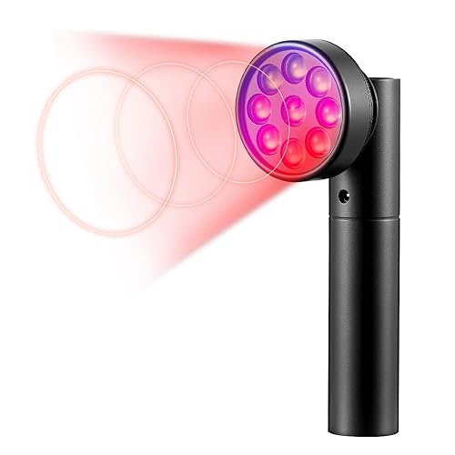 Red Light Therapy Torch,Infrared Light Therapy Red Light: 630nm, 660nm ...