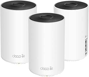 Amazon.com: TP-Link Deco AXE5300 Wi-Fi 6E Tri-Band Whole-Home Mesh Wi-Fi System, 3-Pack ...