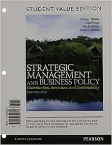Amazon.com: Strategic Management and Business Policy: Globalization ...