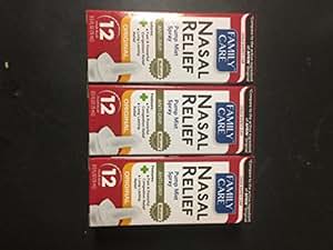 Amazon.com: Family Care Nasal Relief Pump Mist Spray .5OZ: Health ...