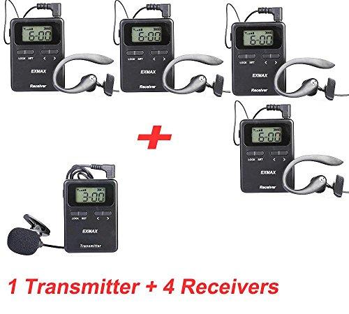 buy-exmax-uhf-99-channels-wireless-whisper-acoustic-transmission-tour