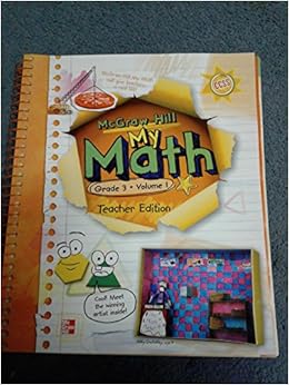 McGraw-Hill My Math, Grade 3, Vol. 1, Teacher Edition: carter ...