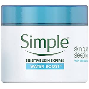 Amazon.com: Simple Water Boost Skin Quench, Sleeping Cream, 1.7 Fl Oz ...