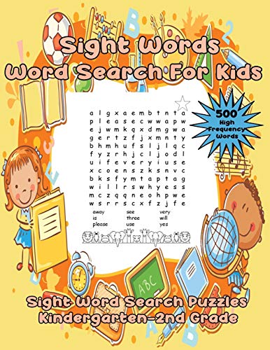 Amazon.com: Sight Words Word Search For Kids: 75 Sight Word Search ...
