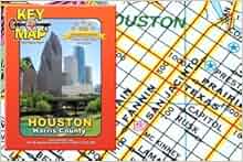 Key Map Houston Harris County Atlas: JM Rau: 9781885822666: Amazon.com ...