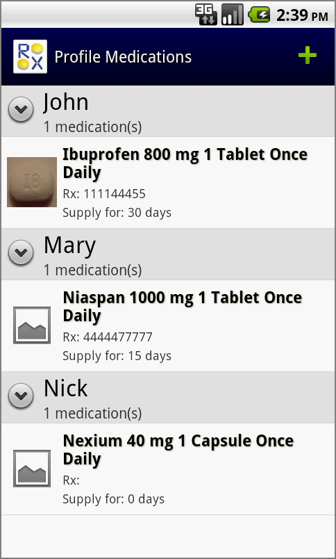 RX Pal Family/Elder Care - Multi Patient Medication Reminders/Alerts ...