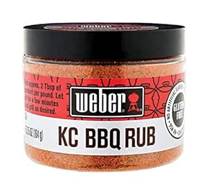 Amazon.com : Weber KC BBQ Rub, 5.75 Ounce : Grocery & Gourmet Food