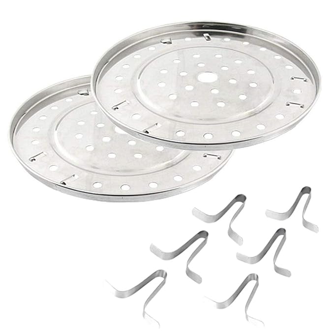 Amazon.com: 10.8 Inch Pressure Cooker Rack 2 Pack Water Bath Canner ...