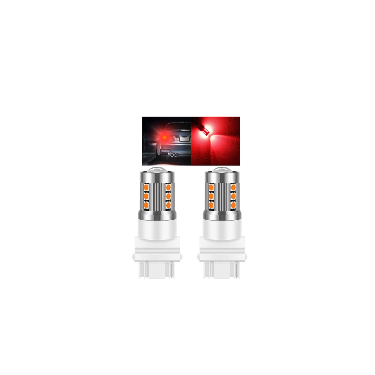 Mandark 3157 T25 LED Car Turn Signal Bulbs, 2PCS Super Bright ...