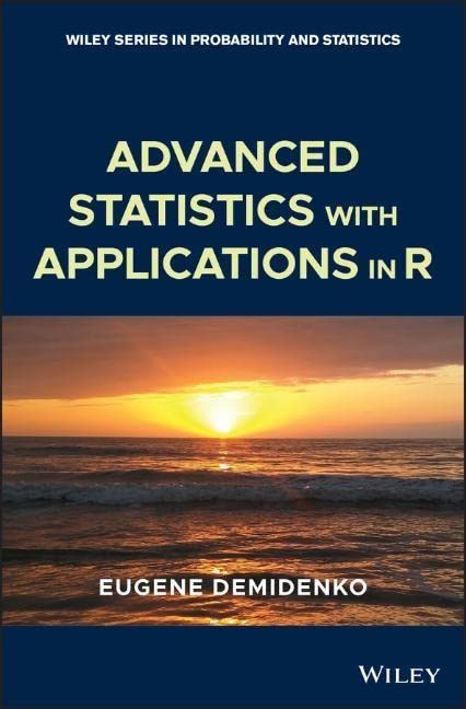 Amazon.com: Advanced Statistics with Applications in R (Wiley Series in ...