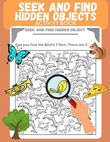 Seek and Find Hidden Objects Activity Book: Search and find for Kids ...