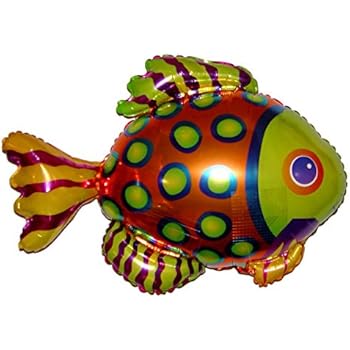 Amazon.com: Tropical Fish 33" Giant Foil Balloon: Toys & Games
