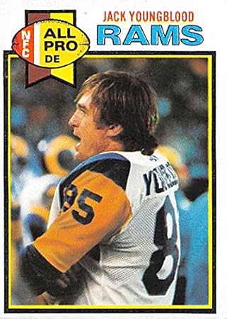 Jack Youngblood football card (Los Angeles Rams) 1979 Topps #180 at ...