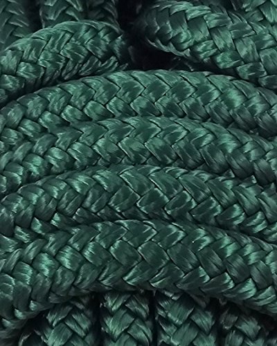 Miami Cordage NYB14250H Nylon Double Braid 1/4 In X 250 Ft Hunter Green ...