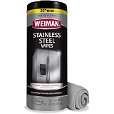 Amazon.com: Weiman Stainless Steel Cleaner and Polish Wipes Bundle With ...