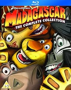 Amazon.com: Madagascar: The Complete Collection [Blu-ray]: Madagascar ...