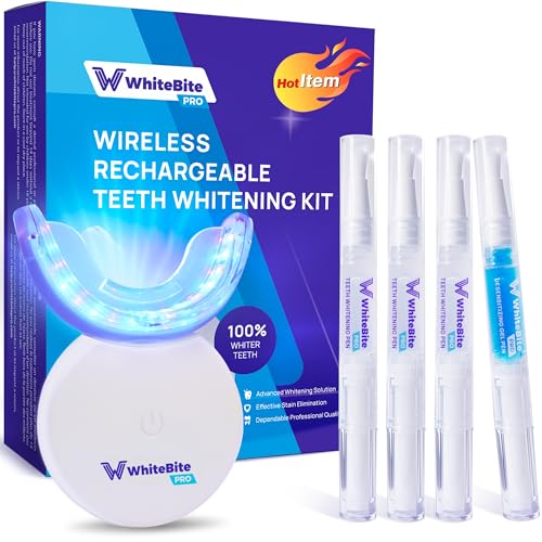 Whitebite Pro Advanced Teeth Whitening Kit | No Sensitivity and Enamel ...